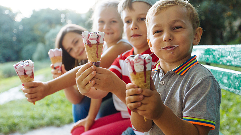 50 helados infantiles a examen | OCU