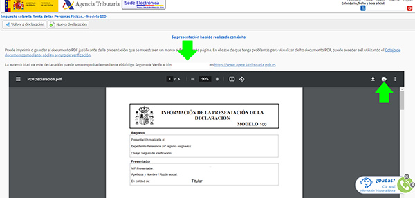 Presentar declaración con Renta Web | OCU