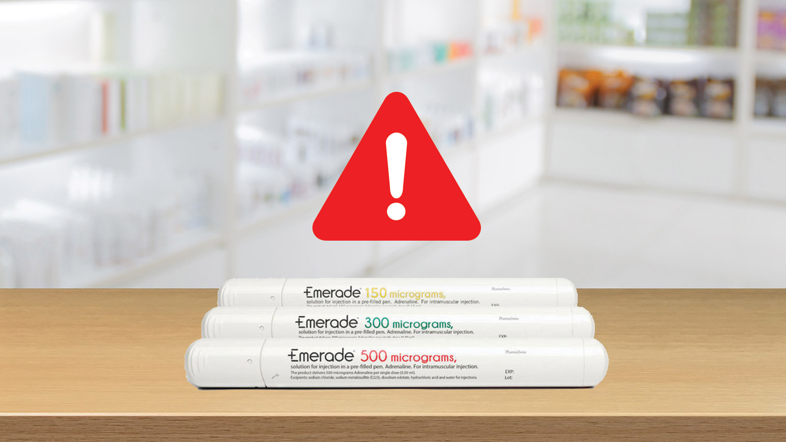 Retirada EMERADE, adrenalina para reacciones alérgicas graves | OCU