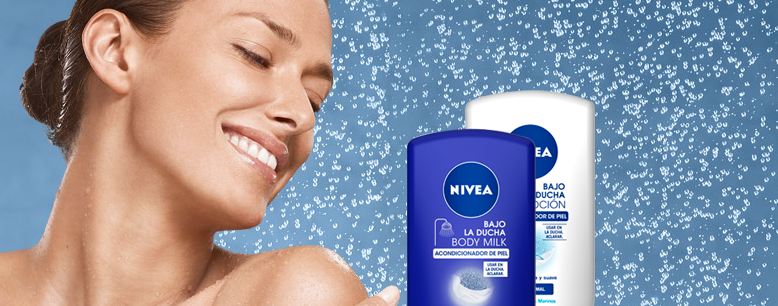 Nivea Bajo La Ducha no sustituye a una buena crema hidratante