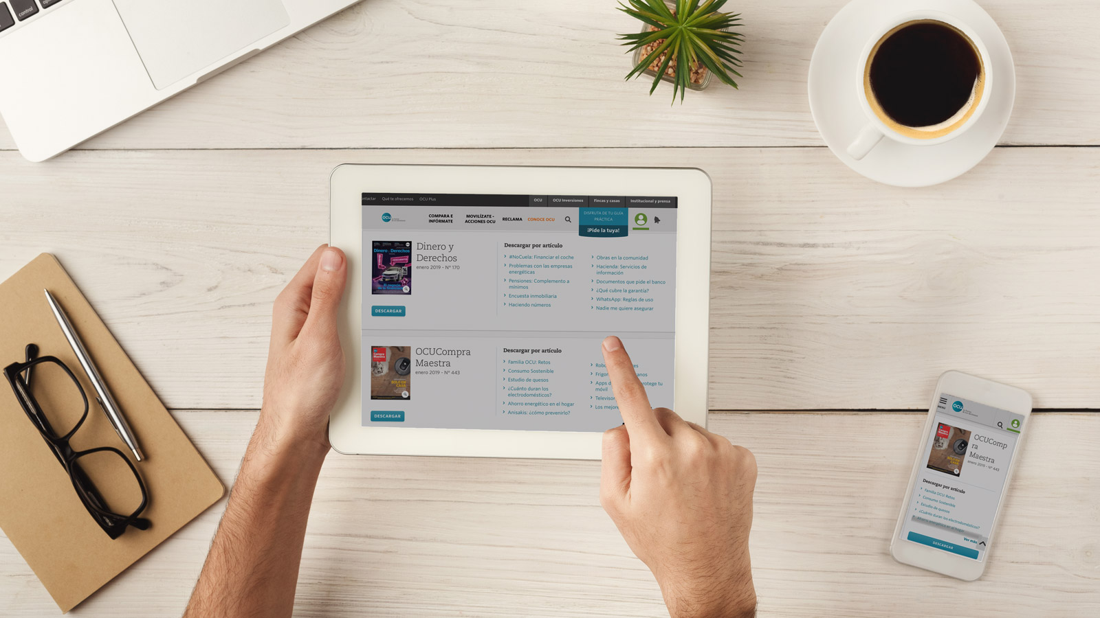 Usa tu área personal